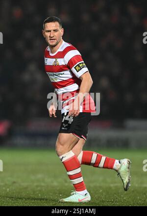 Doncaster Rovers Billy Sharp during the Emirates FA Cup third round ...