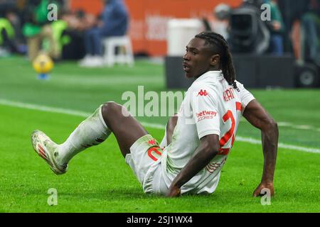 Moise Kean of ACF Fiorentina seen in action during Serie A 2024/25 ...