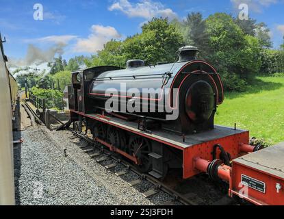War Department Saddle Tank Engine No. 84 Stock Photo - Alamy