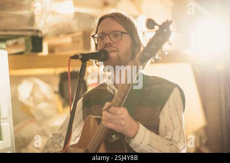 William William Rodgers live at Azvex Brewery, 8th February 2025 Stock ...