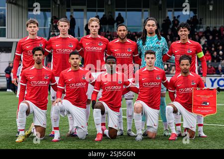 WIJDEWORMER - Kevin van Ouytsel of AZ O19 during the UEFA Youth League ...