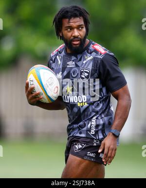 Jurenzo Julius of the Hollywoodbets Sharks during the Hollywoodbets ...