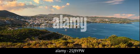 Panoramic Datca town view. Datca, Mugla, Turkey Stock Photo - Alamy