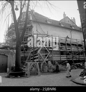 Genf: Renovation "Auditoire de Calvin"; 1953#Geneva: "Auditoire de ...