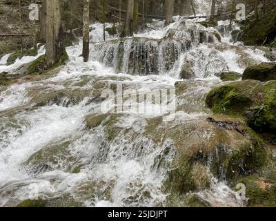 Miljacka spring and waterfall, Sarajevo, Bosnia Stock Photo - Alamy