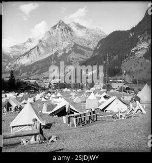 Der 5. Welt-Rover-Moot in Kandersteg, 1953#the 5th World Rover Moot in ...