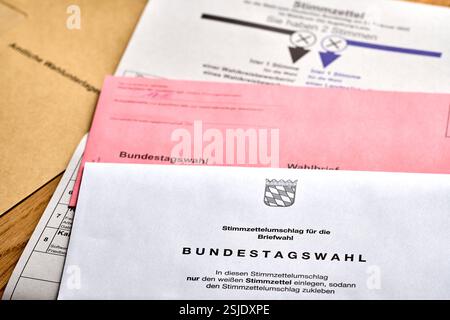 Stimmzettel zur Bundestagswahl 2025 *** Ballot paper for the 2025 ...