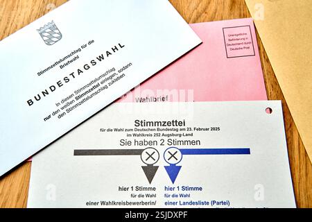 Stimmzettel zur Bundestagswahl 2025 *** Ballot paper for the 2025 ...