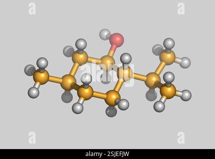 Essential oils as a molecular model Stock Photo - Alamy