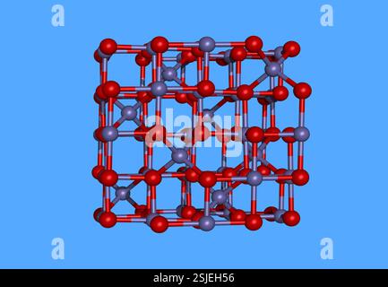 Mineral magnetite as a molecular model Stock Photo - Alamy