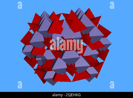 Mineral magnetite as a molecular model Stock Photo - Alamy