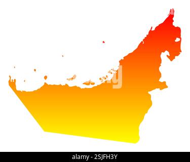 Map of the United Arab Emirates on weathered wood Stock Photo - Alamy