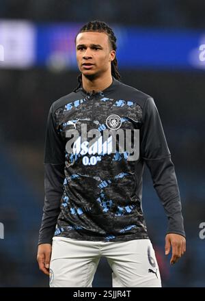 Manchester City's Nathan Ake during the Premier League match at the ...