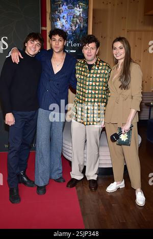 Frederic Balonier, Leon Klein, Christian Friedel und Rebecca Kunikowski ...