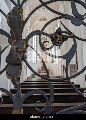 Freising, Germany - June 16, 2024 - Inside the Freising cathedral St ...