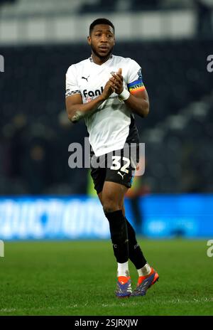 Derby County's Ebou Adams after the Sky Bet Championship match at Pride ...