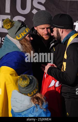 The Duke of Sussex and during a medal presentation for the women’s ...