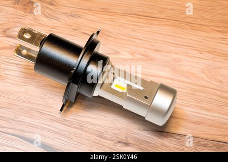 LED replacement car headlamp bulb Stock Photo - Alamy