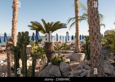 Paralia Elli beach Stock Photo - Alamy