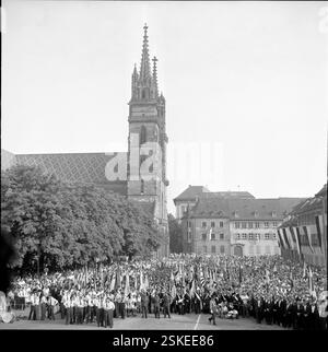 Schlacht bei St. Jakob an der Birs 26.8.1444; Männer in historischen ...