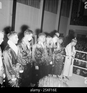 Boxmeeting US-Armee - Boxclub Zürich, Zürcher Stadthalle 1945#Boxing ...