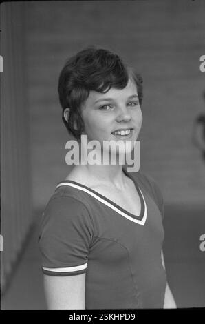 Mitglied der Kunstturn-Nationalmannschaft Patrizia Bazzi 1971#Member of ...