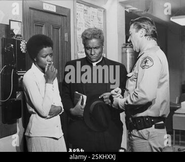Sidney Poitier, Beverly Todd in "Brother John" 1970#Sidney Poitier ...