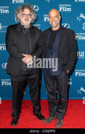 Abner Benaim und Mauro Colombo bei der Verleihung des Arlington Artist ...