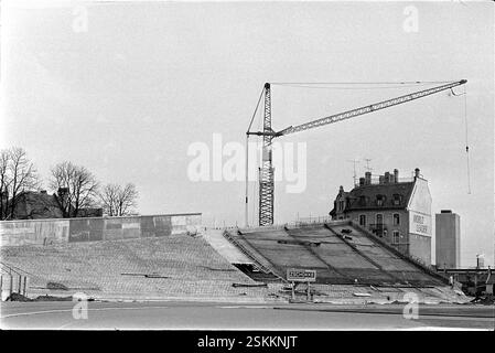Sportplatz--- Stadion Letzigrund, Umbau, Bau FCZ-Restaurant; Zürich ca ...