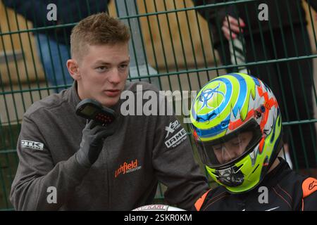 Toby Sowery seen here in his karting career, Sowery made his IndyCar ...