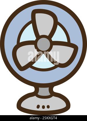 fan air color icon vector illustration Stock Vector Image & Art - Alamy