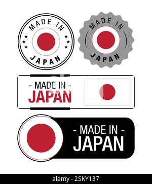 made in Japan stamp Stock Vector Image & Art - Alamy