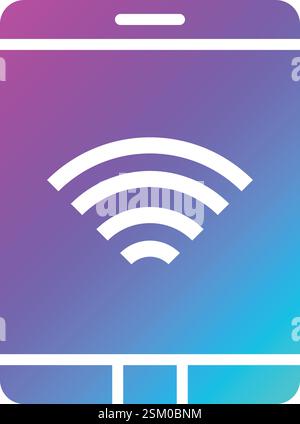 Ipad icon vector, filled flat sign, solid pictogram isolated on white ...