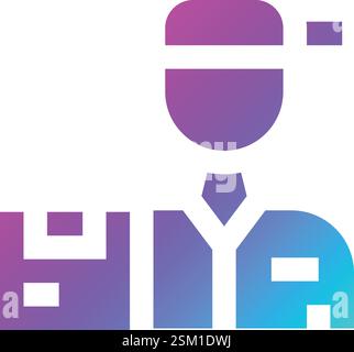 app courier delivery glyph icon vector illustration Stock Vector Image ...