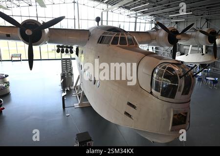 Short Sunderland MR5 Flying Boat - RAF Museum - London Stock Photo - Alamy