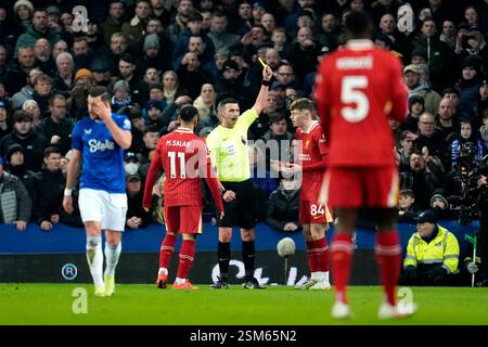 Conor Bradley of Liverpool the Premier League match Liverpool vs ...