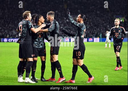 from left: Michael Olise, Leon Goretzka (Bayern) Munich, January 11 ...