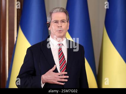 United States Secretary of the Treasury Scott Bessent speaks to the ...