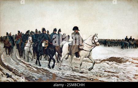 This painting depicts General Bonaparte (Napoleon) during the Battle of ...