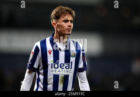 West Bromwich Albion's Isaac Price during the Sky Bet Championship ...