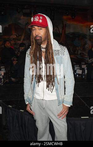 Ty Hunter attends Front Row Frederick Anderson's NYFW FW25 Fashion Show ...