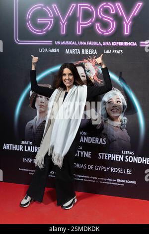 Marta González Vega attended 'Gipsy. The Musical' Photocall at theatre ...
