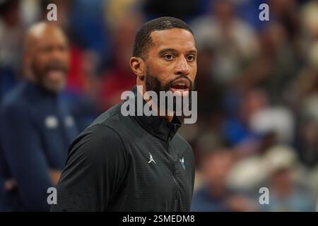 Charlotte Hornets head coach Charles Lee poses for a photo during the ...