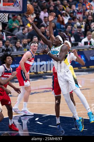 Indiana Pacers forward Pascal Siakam holds the MVP trophy after the ...