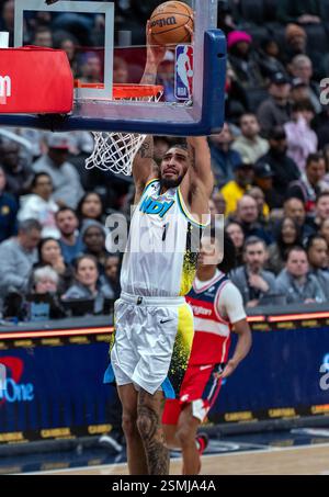 Indiana Pacers forward Obi Toppin (1) in action as the Houston Rockets ...