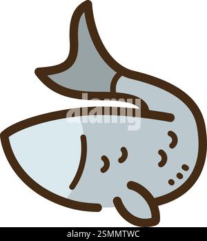 Cartoon fish. Vector clip art illustration. Tropical fish Stock Vector ...