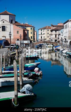 Vena Canal, harbour city, Venice lagoon,Chioggia,Italy Stock Photo - Alamy