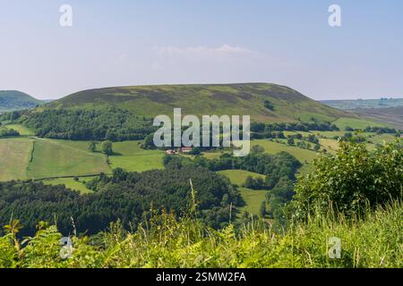 Landscape near the Wainstones, North Yorkshire, England, UK Stock Photo ...