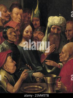 Pilate's court Follower of Hieronymus Bosch Stock Photo - Alamy