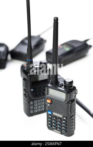 Communication devices used in emergency response operations during a ...